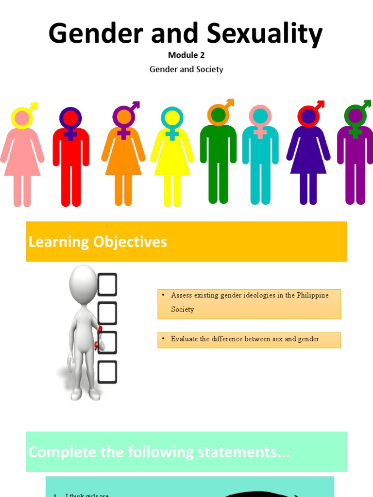 Assessing Gender Ideologies And Exploring The Differences Between Sex