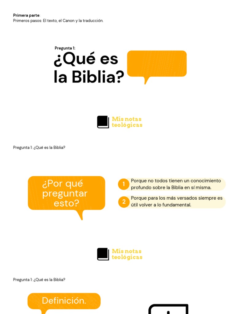 ¿Qué Es La Biblia | PDF | Biblia | Religiones abrahámicas