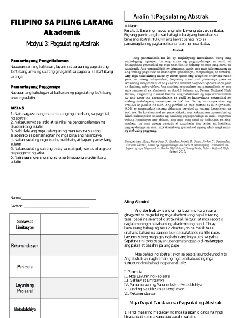 M3 FPL Abstrak | PDF