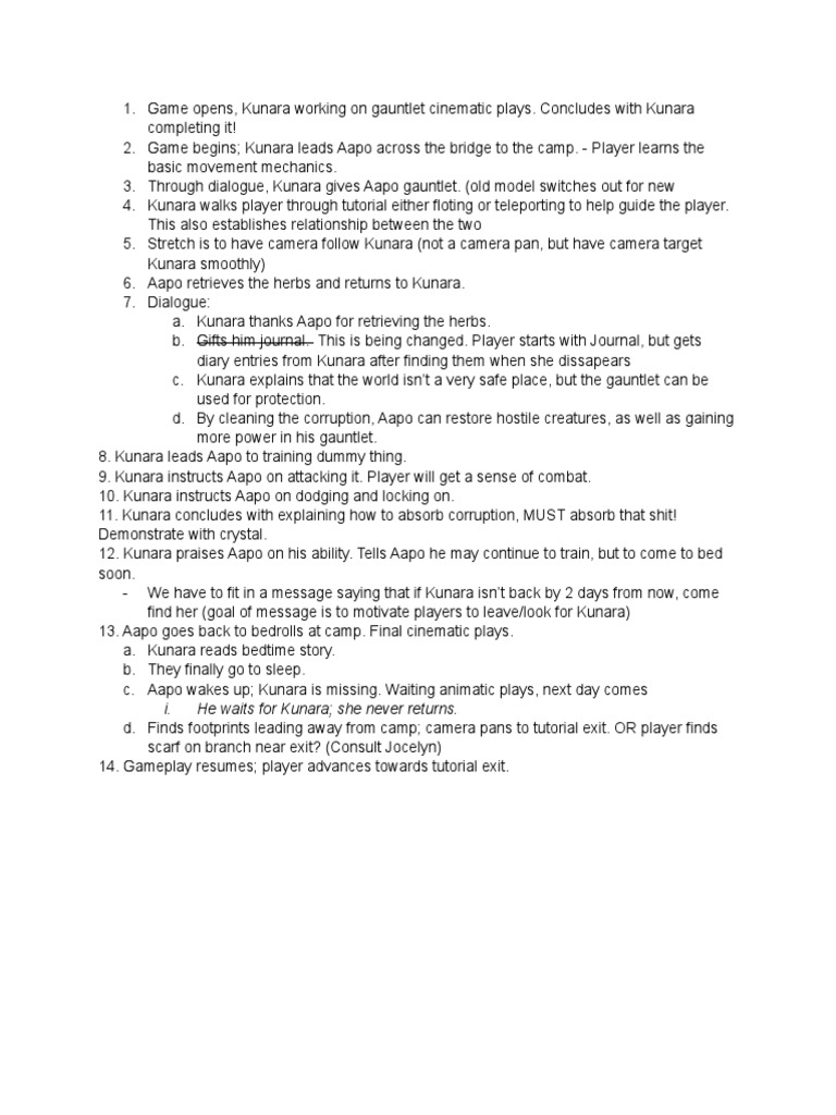 Tutorial Event Outline | PDF