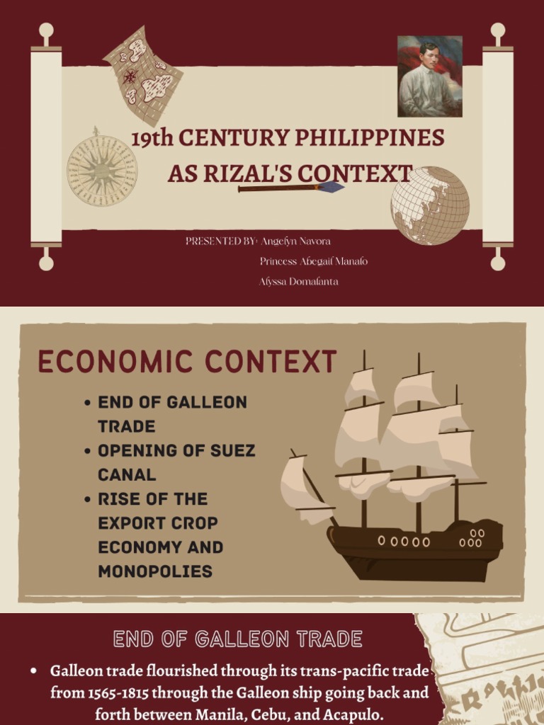 The 19th Century Philippines As Rizal's Context | PDF