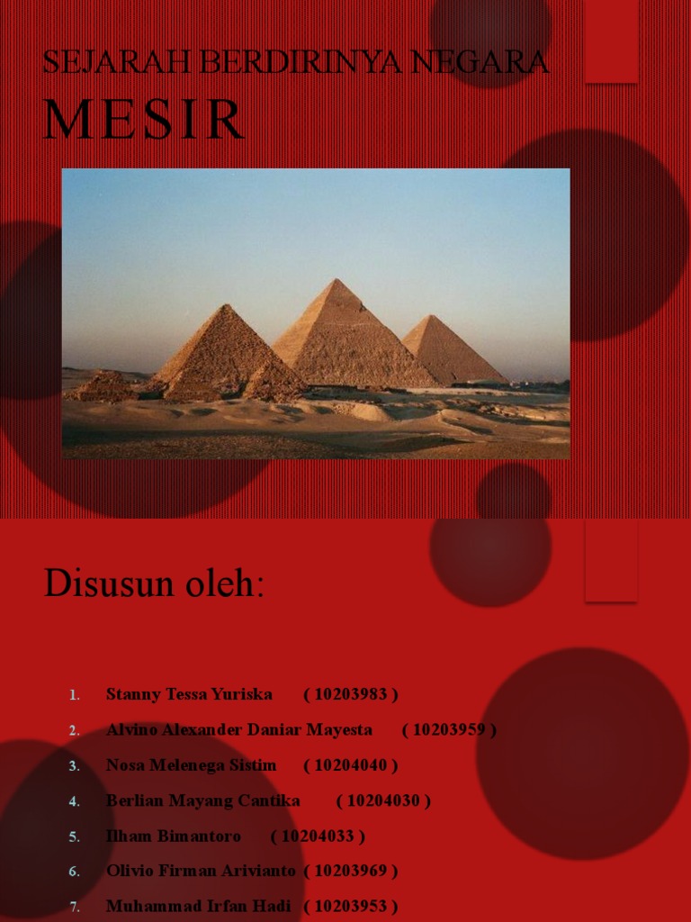 Mesir (Ilmu Negara) | PDF