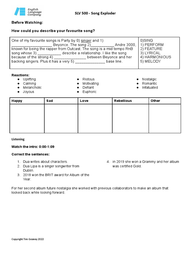 Song Exploder Dua Lipa Love Again Episode | PDF | Song Structure ...