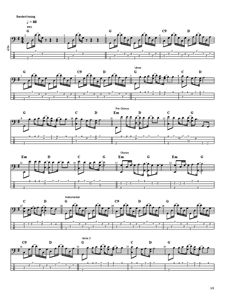 [Standard Tuning] | PDF