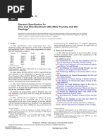 ASTM B777 Standard for Tungsten Metal | PDF | Strength Of Materials ...