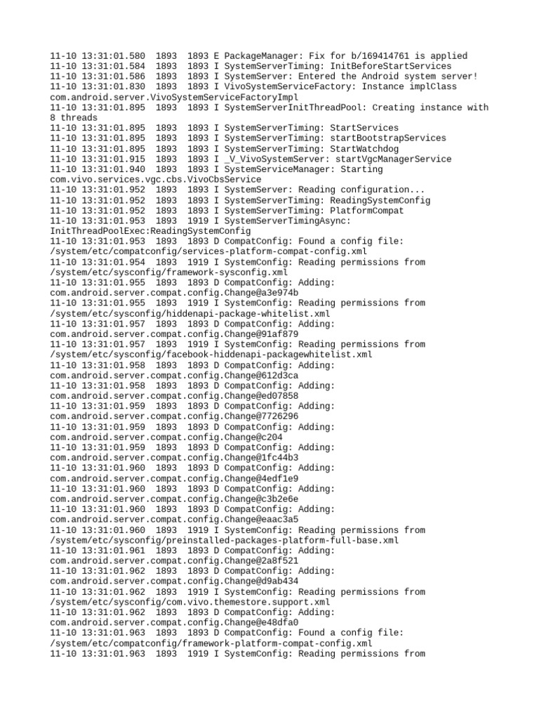 Log | PDF | Java (Programming Language) | Software Engineering Log | PDF | Java (Programming Language) | Software Engineering