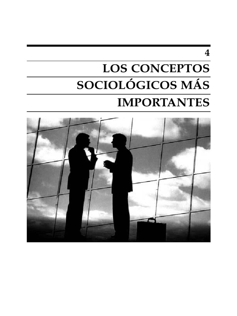 Sociología Los Conceptos Esenciales-112-149 | PDF | Sociedad | Estatus social