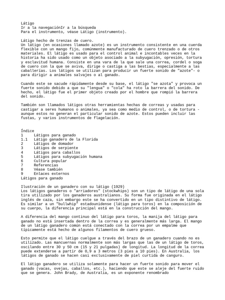 Loco | PDF | Látigo | Bdsm