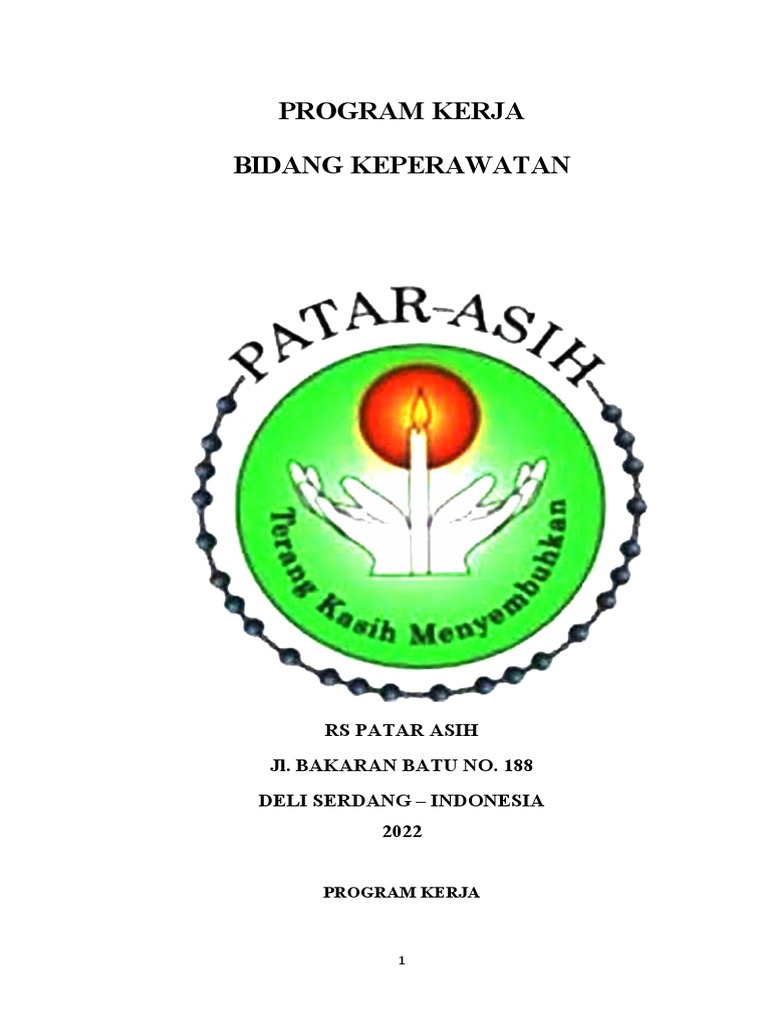 Program Kerja Bidang Keperawatan 2022 | PDF