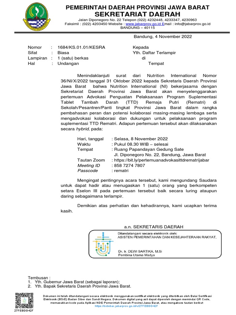 SRT Undangan Peserta Pertemuan Advokasi TTD Rematri Tte 07112022 062835 ...