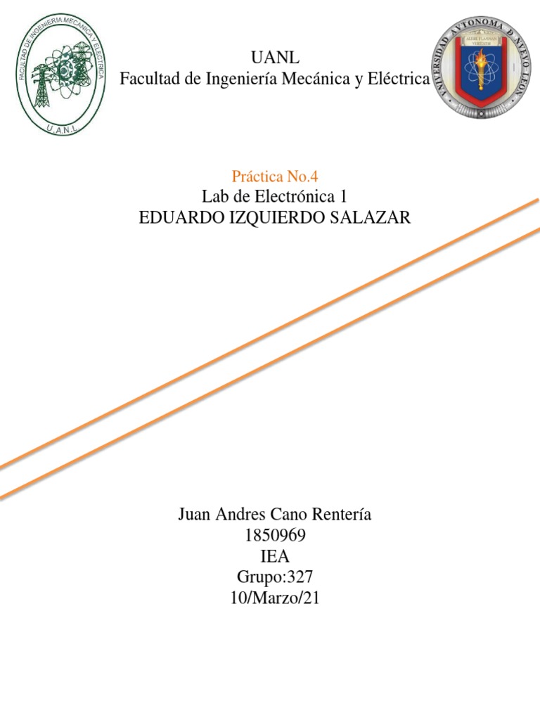 Lab Elec Pract 4 Pdf Bienes Manufacturados Cantidades Fisicas 