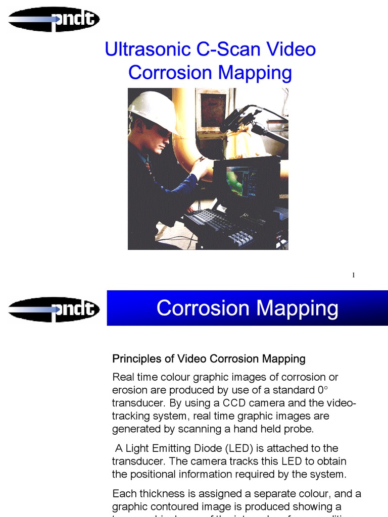 Ultrasonic Corrosion Mapping Techniques | PDF | Pipe (Fluid Conveyance ...