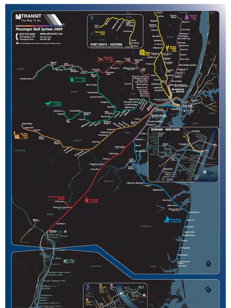 Rail System Map | PDF | Travel