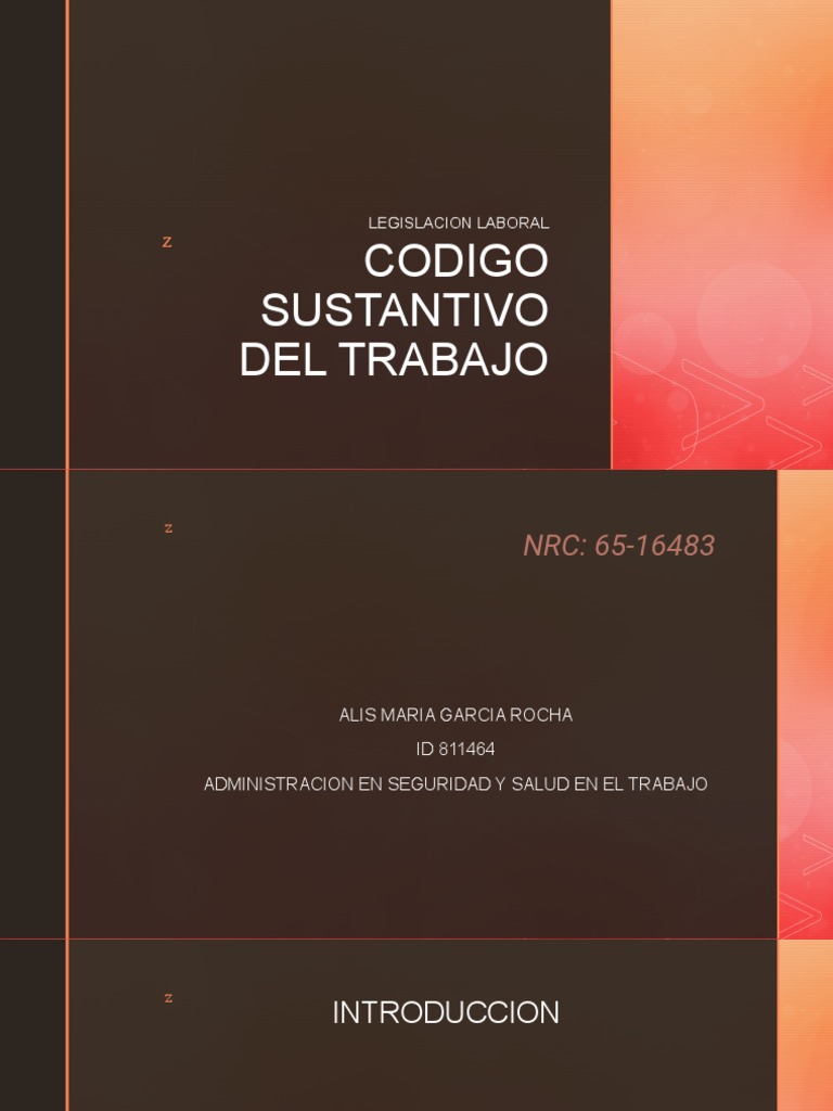 Codigo Sustantivo Del Trabajo (Actividad 2) | PDF | Salario | Derecho laboral