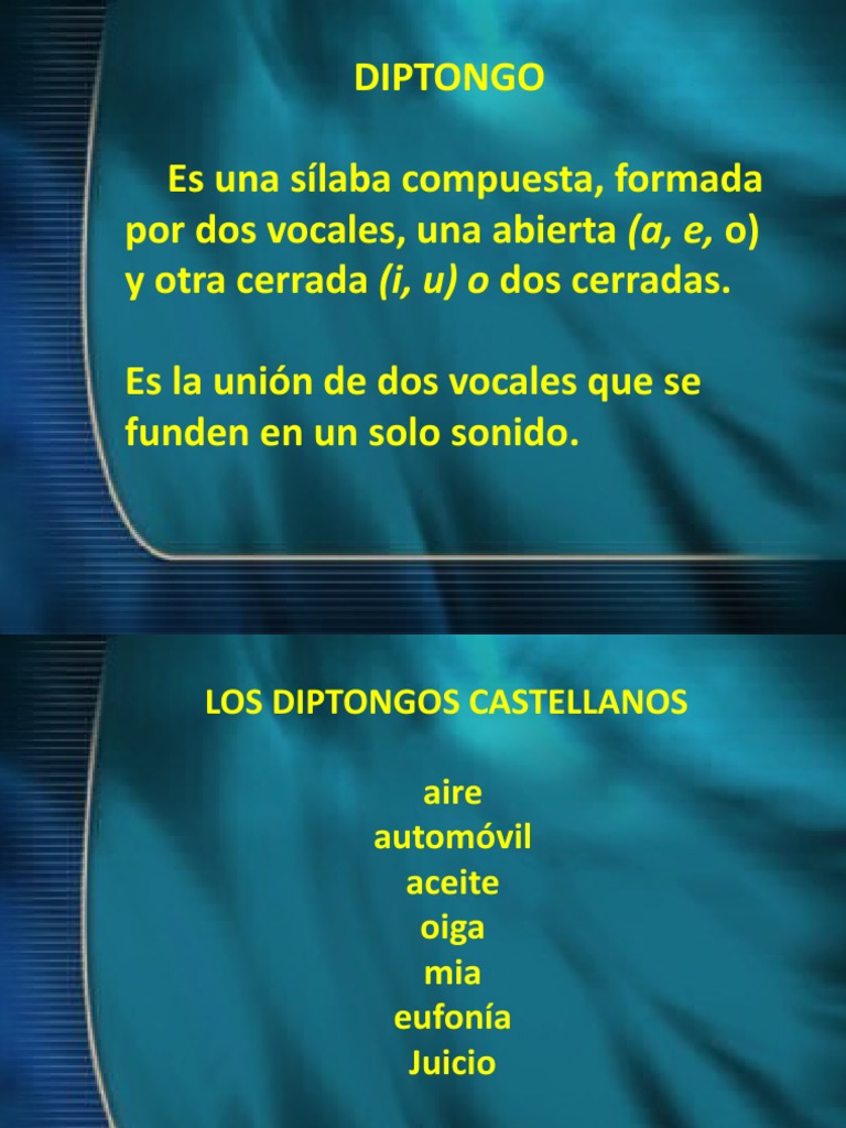 diptongos griego | PDF