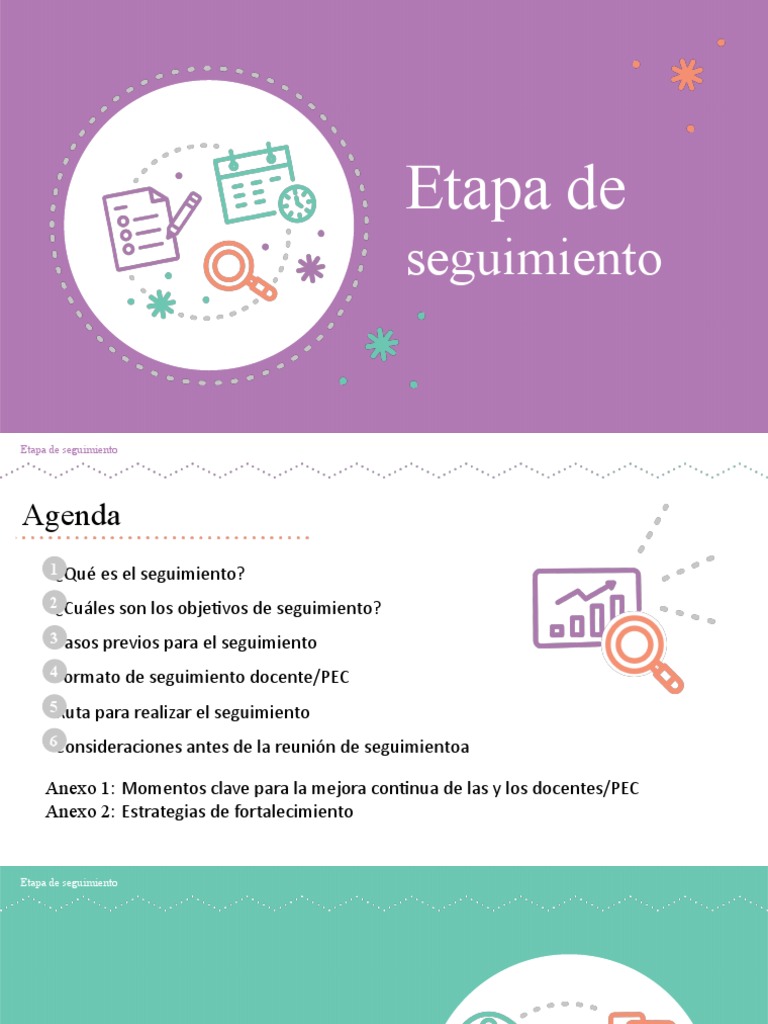 Seguimiento Al Docente - PEC | PDF | Salón de clases | Método de enseñanza