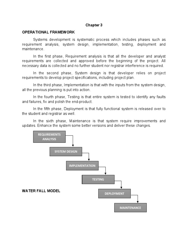 Operational Framework | PDF