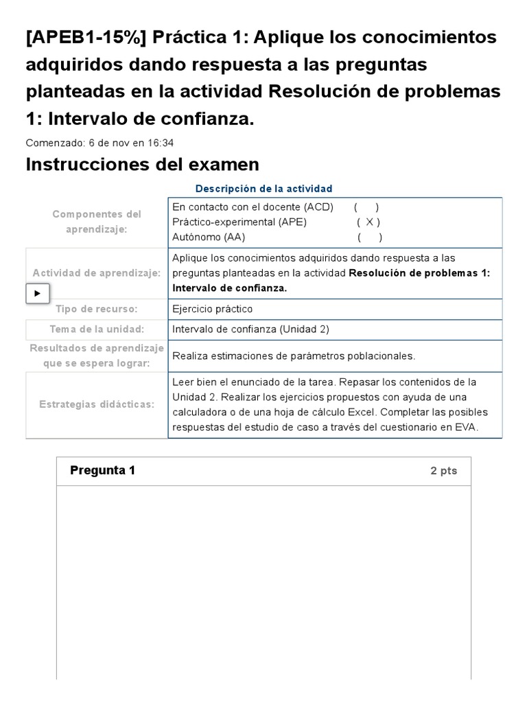 Examen_ [APEB1-15%] Práctica 1_ Aplique los conocimientos adquiridos dando respuesta a las ...