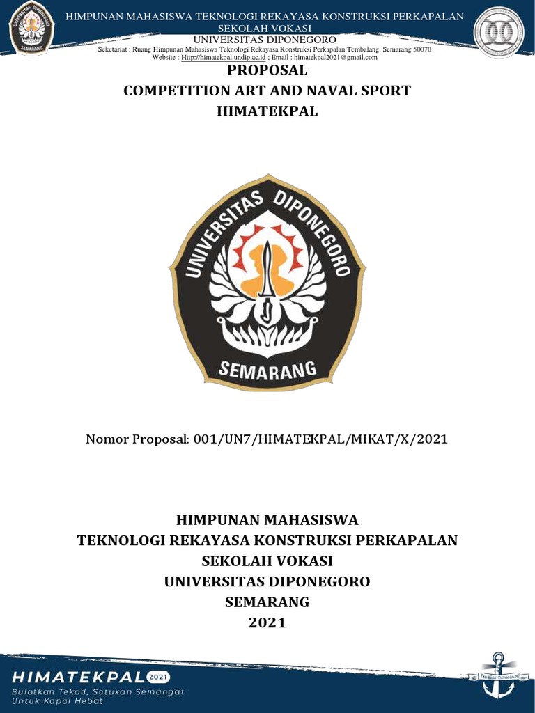 Proposal Canvas 2021 FIX | PDF | Seni