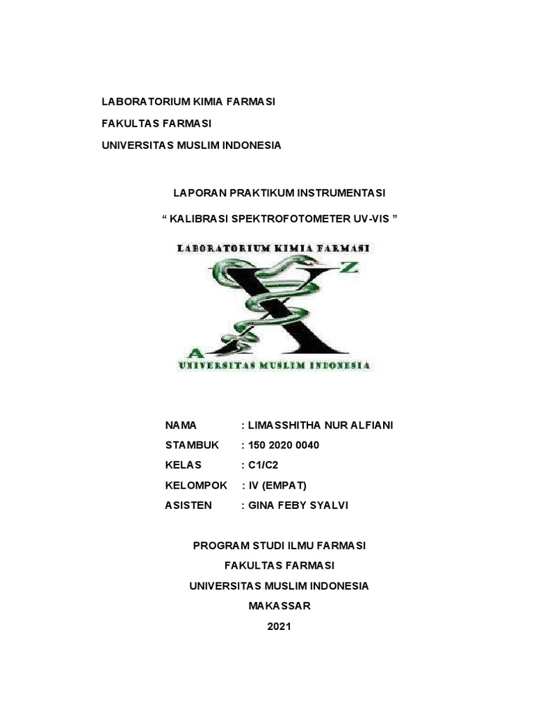 Laporan Instrumentasi Perc.1 | PDF