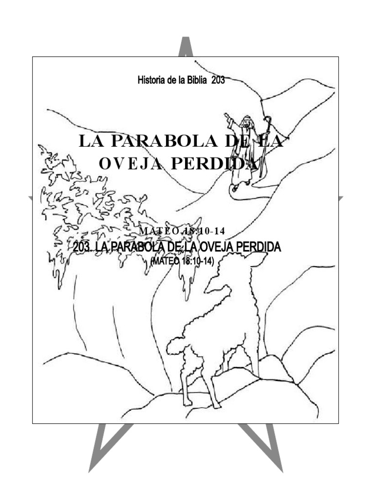 La Parabola de La Oveja Perdida | PDF | Evangelio de Mateo | Parábolas ...