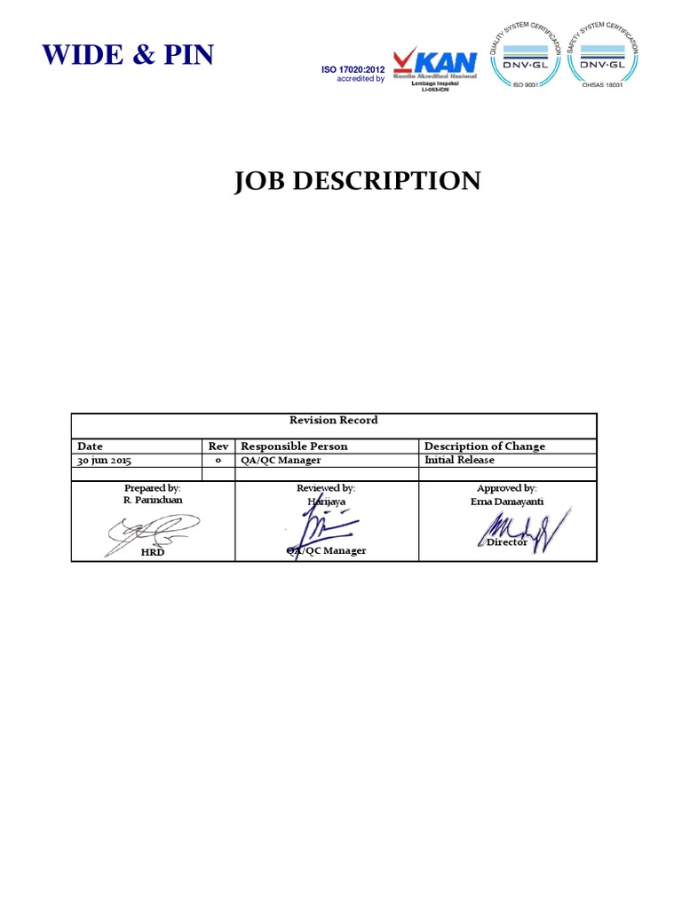 Document Control | PDF | Business