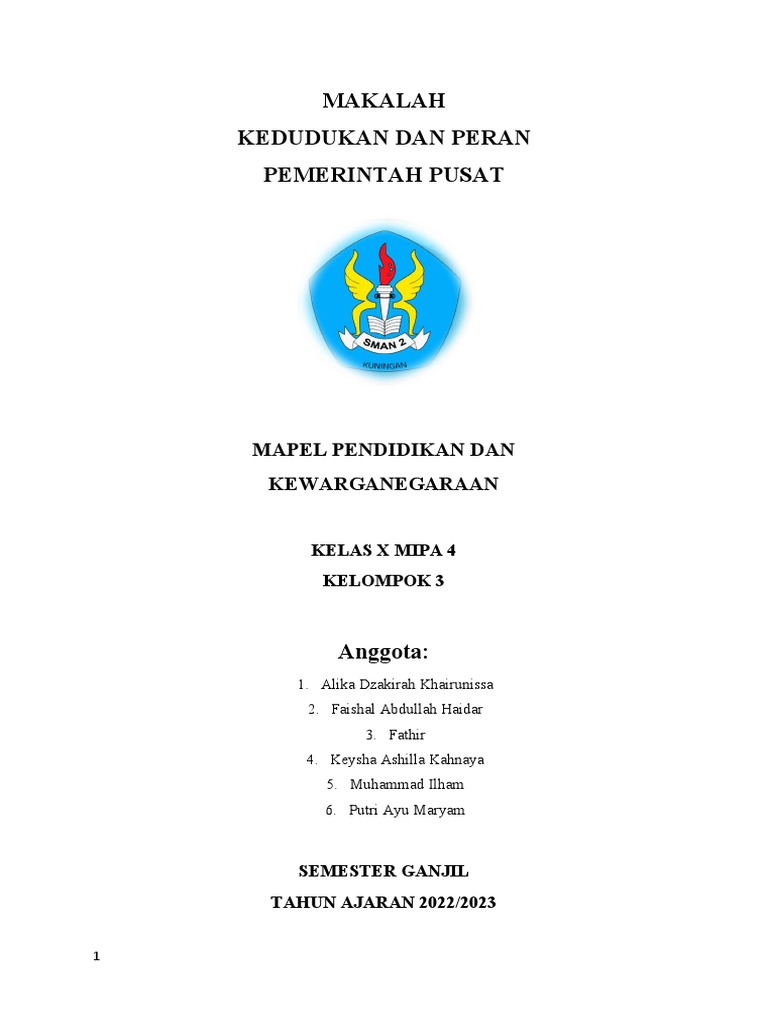 Makalah PKN | PDF