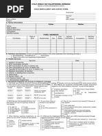 DSWD 4Ps Beneficiary Data Update Request Form Page 1 | PDF