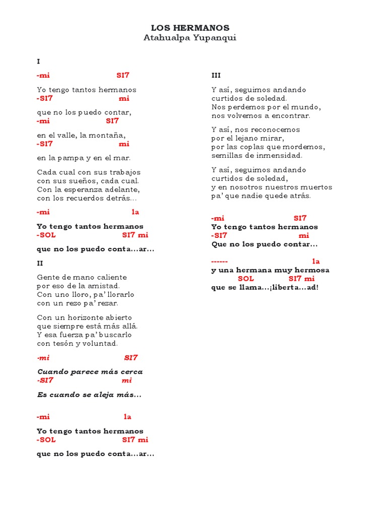 Los Hermanos | PDF
