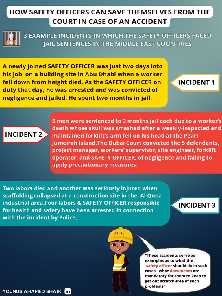 How Safety Officer Save From Legal Action After Accident | PDF ...