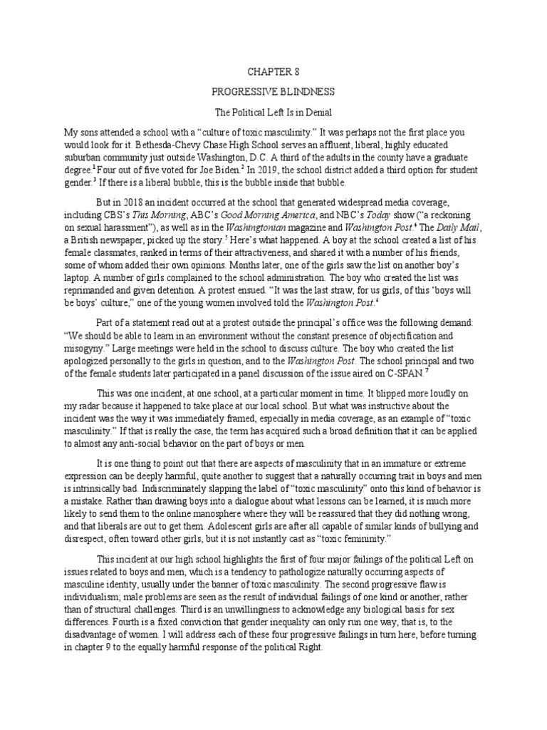 C H A P T e R 8 | PDF | Masculinity | Gender Studies