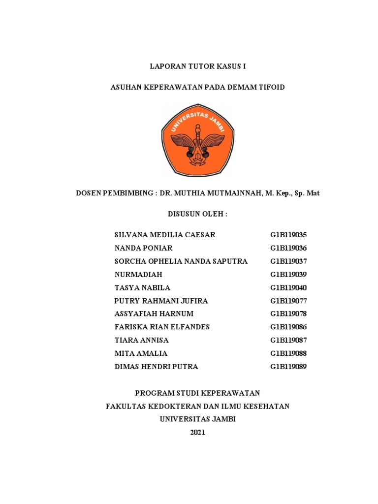 Laporan Tutor Kasus 1 KMB II | PDF