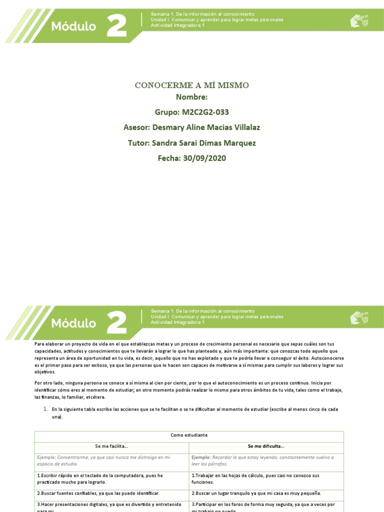 Módulo 2 actividad integradora 2 | PDF | Internet