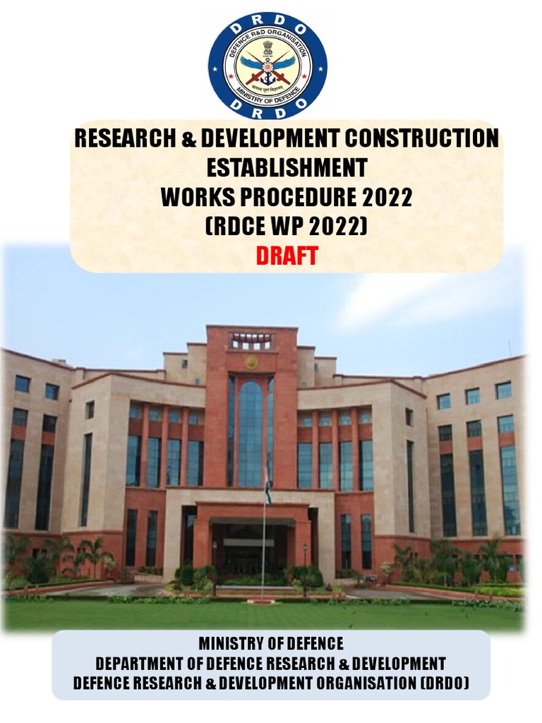 RDCE WP 2022 Draft Index | PDF | Procurement | Business