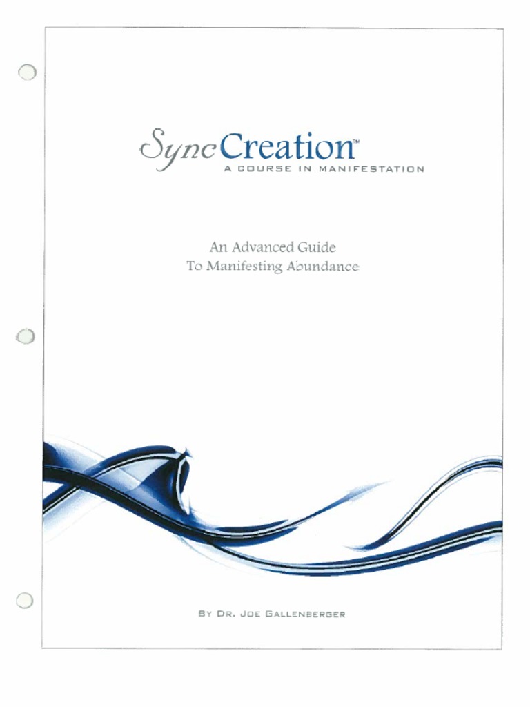 Synccreation Manual | PDF