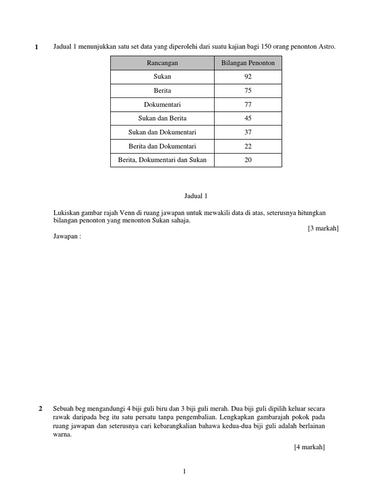 Latih Tubi Trial | PDF