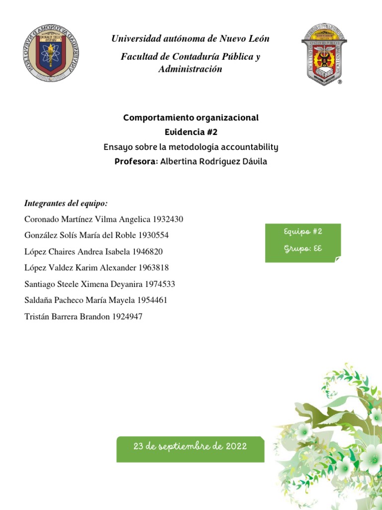 Evidencia2 COMPORG EQ2 | PDF | Método científico | Business