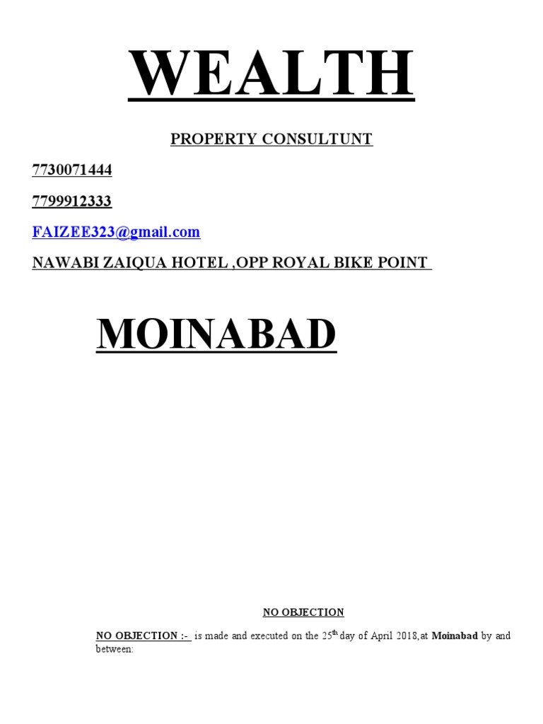 Faizee Real Estate | PDF