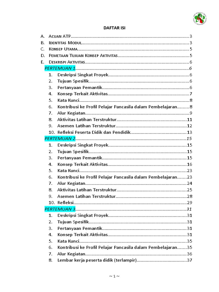 Modul Pembelajaran Tik Pdf