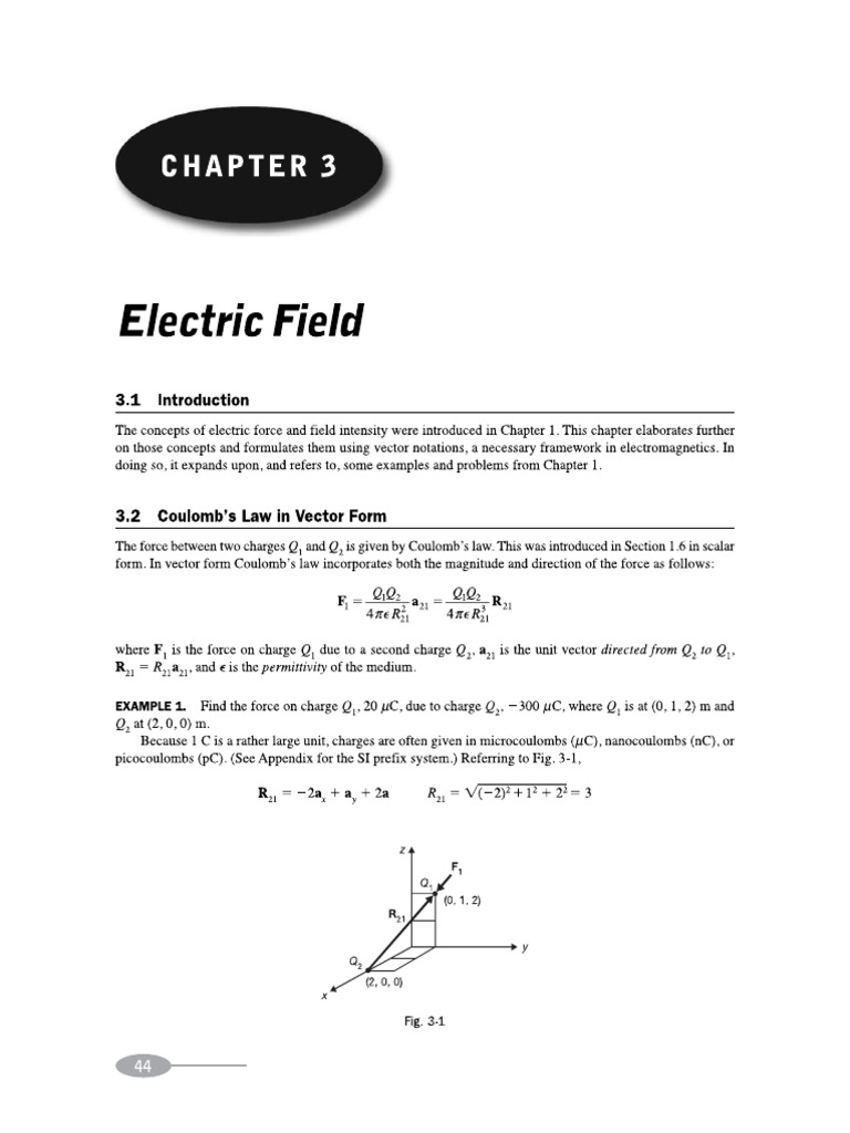 Chapter 3 SchaumOutlines Electromagnetics | PDF