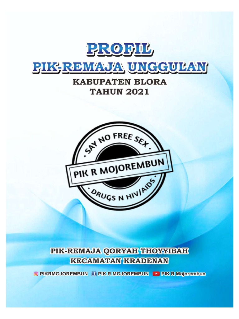 Profil PIK R Unggulan Kab - Blora 2021 - Compressed | PDF
