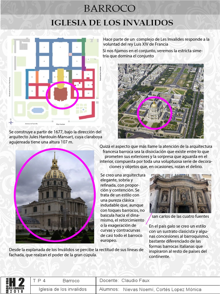 Iglesia de Los Invalidos | PDF | Barroco | Hazme