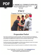 TNCC Trauma Nursing Process: Prep & Triage Across Room | PDF | Major ...