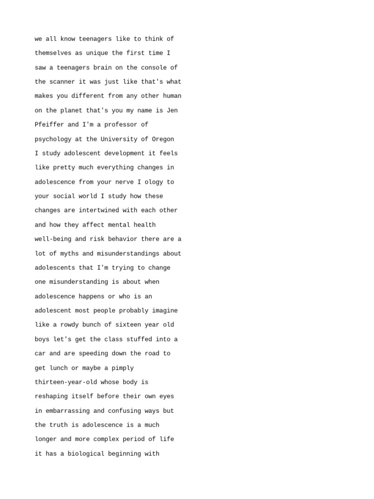 (English (Auto-Generated) ) Debunking Myths About Adolescence (DownSub ... (English (Auto-Generated) ) Debunking Myths About Adolescence (DownSub ...