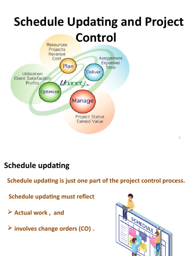 Lec 8 Schedule Updating and Project Control | PDF | Project Management ...