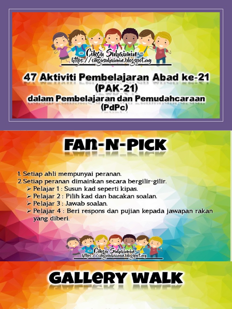 Aktiviti Pak21 | PDF