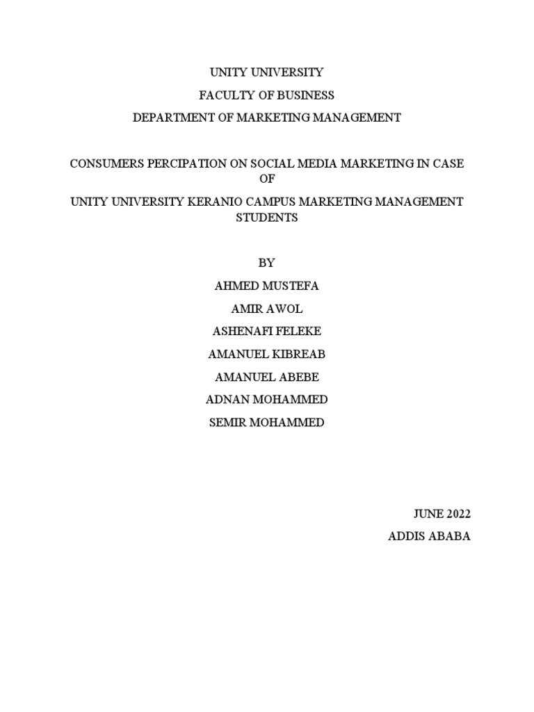 Marketing Research Pdf Popular Culture Media Studies Social Media