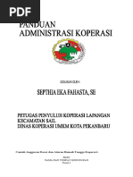 Contoh Ad-Art Koperasi | PDF