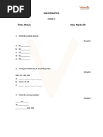 CBSE Class 2 Maths Practice Worksheet | PDF