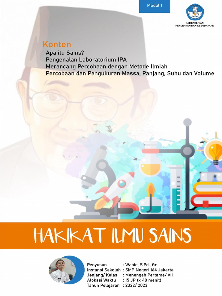 Modul 1 - Bab 1 Hakikat Ilmu Sains Dan Metode Ilmiah | PDF